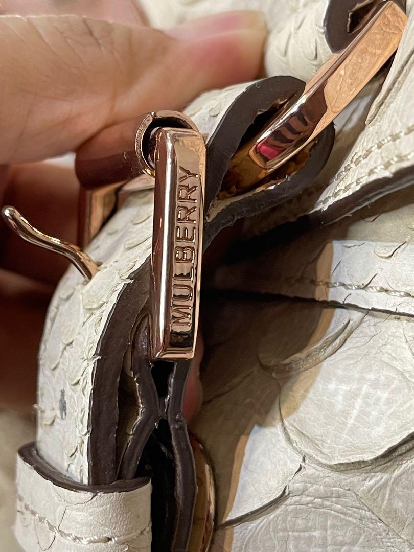 Sale!!! Mulberry Alexa Silky Snake, Women's Fashion, Bags & Wallets ...