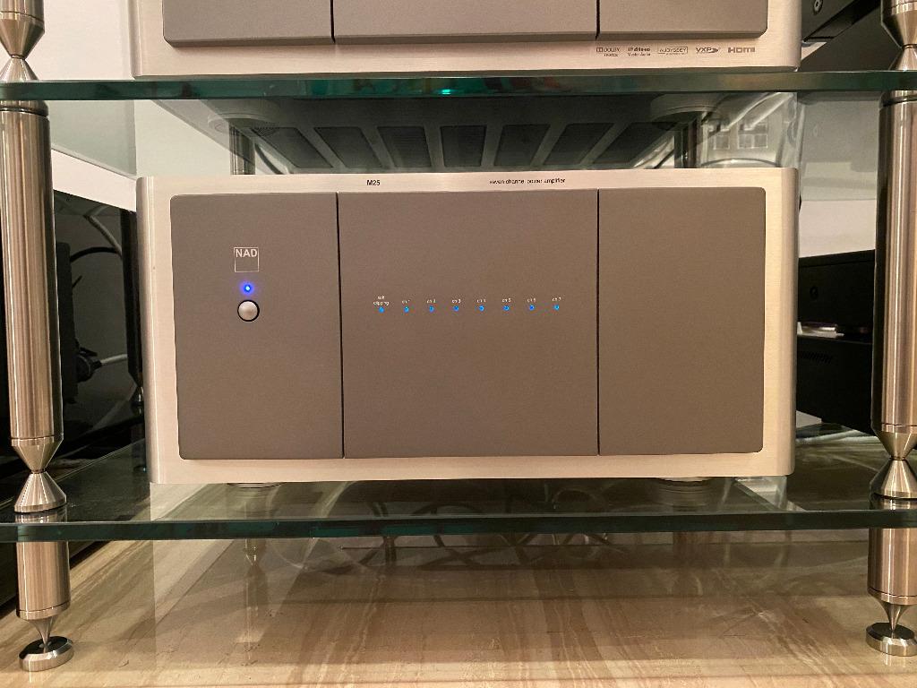 NAD M25 Masters Series 7-Channel Power Amplifier, Audio, Soundbars ...