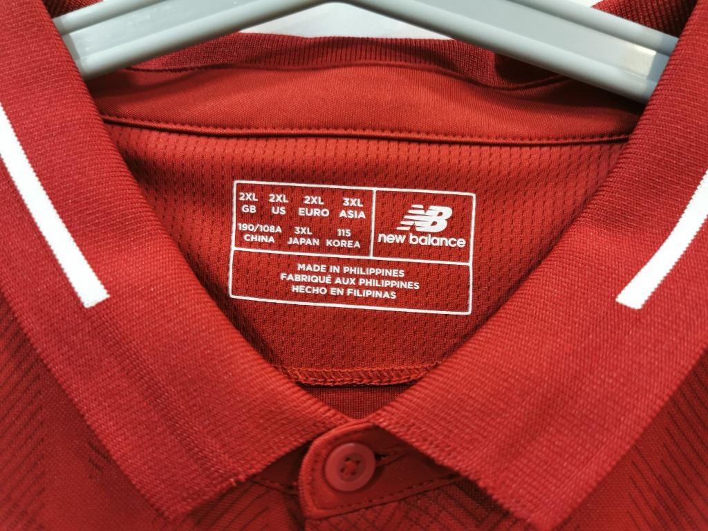 Original New Balance Liverpool FC 2018-19 Home Kit Henderson 14 S/S 2XL ...