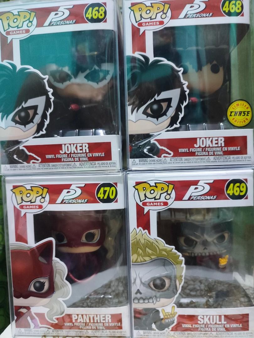 Persona 5 Funko Pop ( Vaulted) joker chase and joker, Hobbies & Toys ...