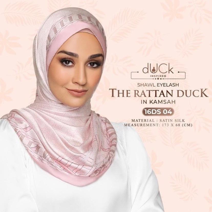 PRINTED SHAWL ( DUCK INSPIRED), Women's Fashion, Muslimah Fashion ...