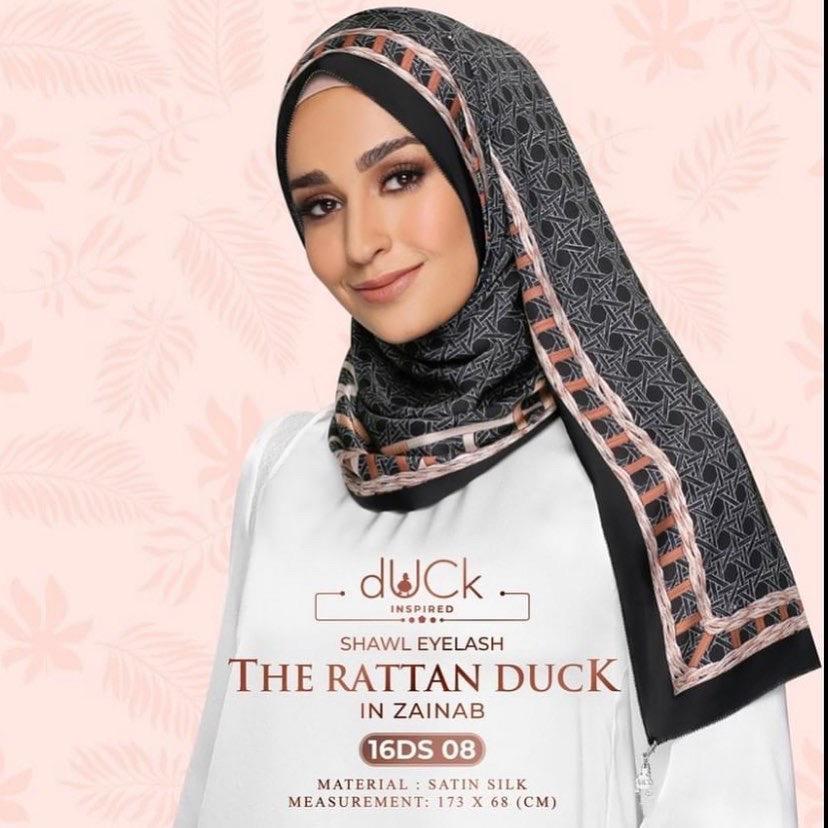 PRINTED SHAWL ( DUCK INSPIRED), Women's Fashion, Muslimah Fashion ...