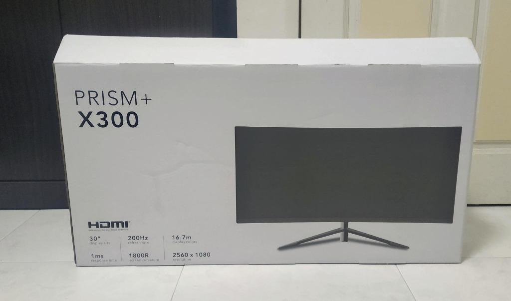 Prism + X300 30 inch ultrawide monitor, Computers & Tech, Parts ...