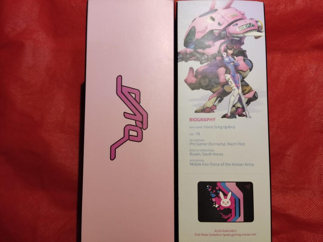 Razer Abyssus Elite D.VA overwatch edition, Computers & Tech, Parts ...