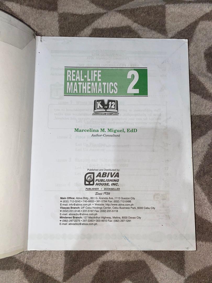 Real-Life Mathematics 2, Hobbies & Toys, Books & Magazines, Textbooks ...