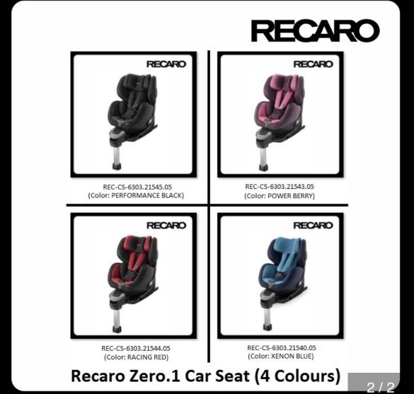 Recaro, Babies & Kids, Going Out, Car Seats on Carousell