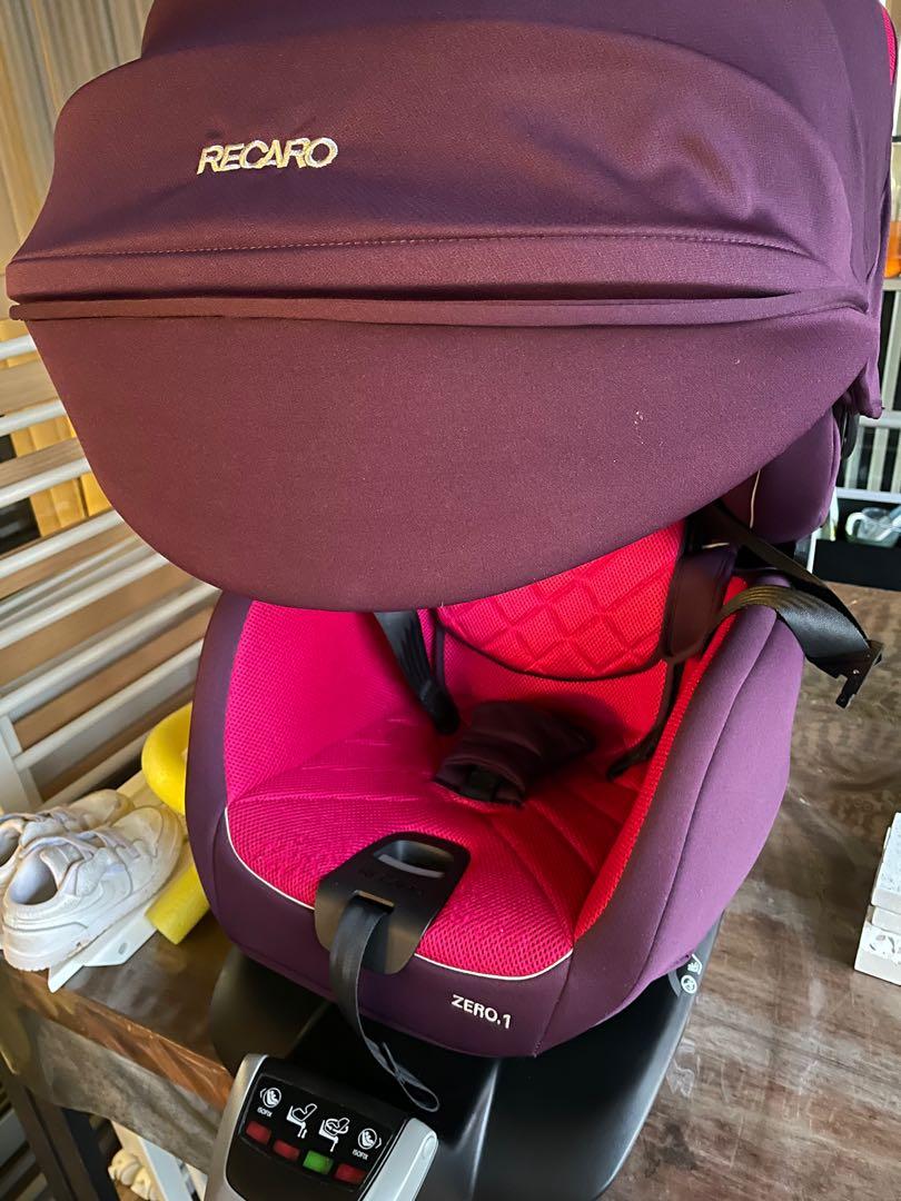 Recaro Zero.1 Car Seat (limited edition colour), Babies & Kids, Going ...