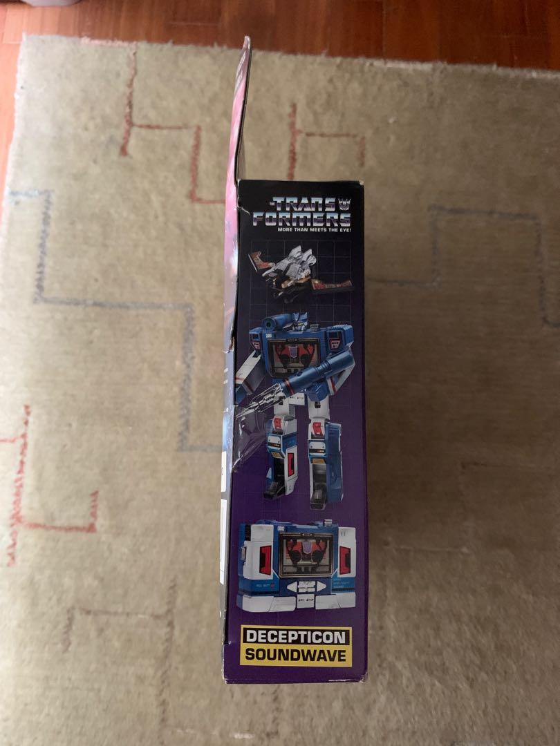 Reissue Transformers G1 Exclusive Soundwave with Buzzsaw, Hobbies ...
