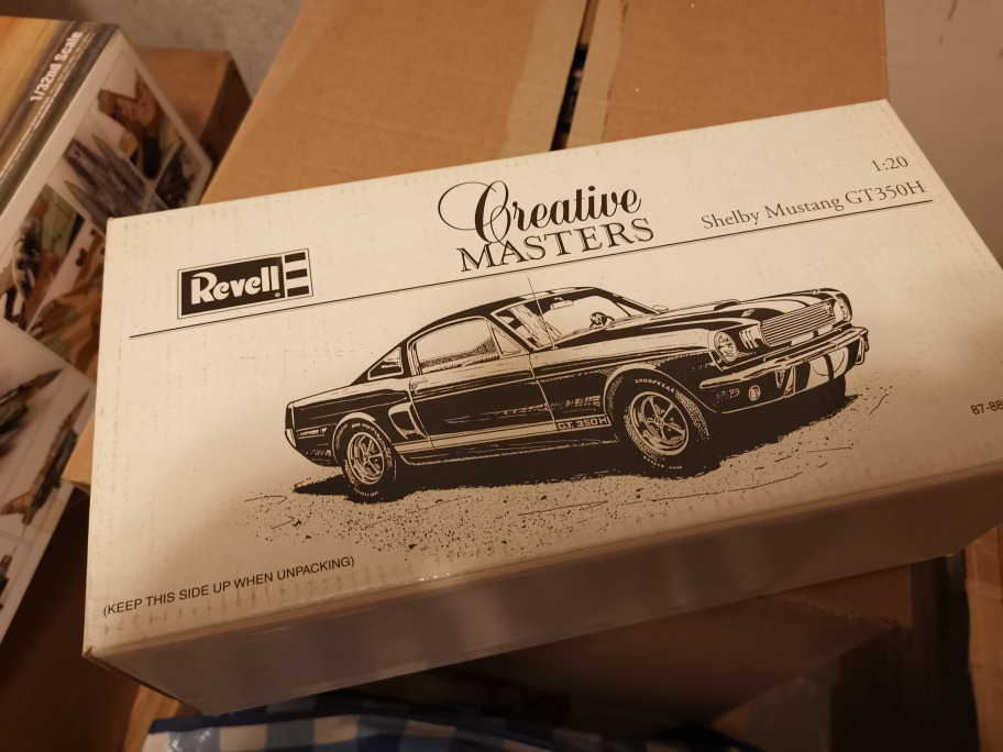 Revell 1/20 Creative Masters Shelby Mustang Gt350h not autoart Exoto ...