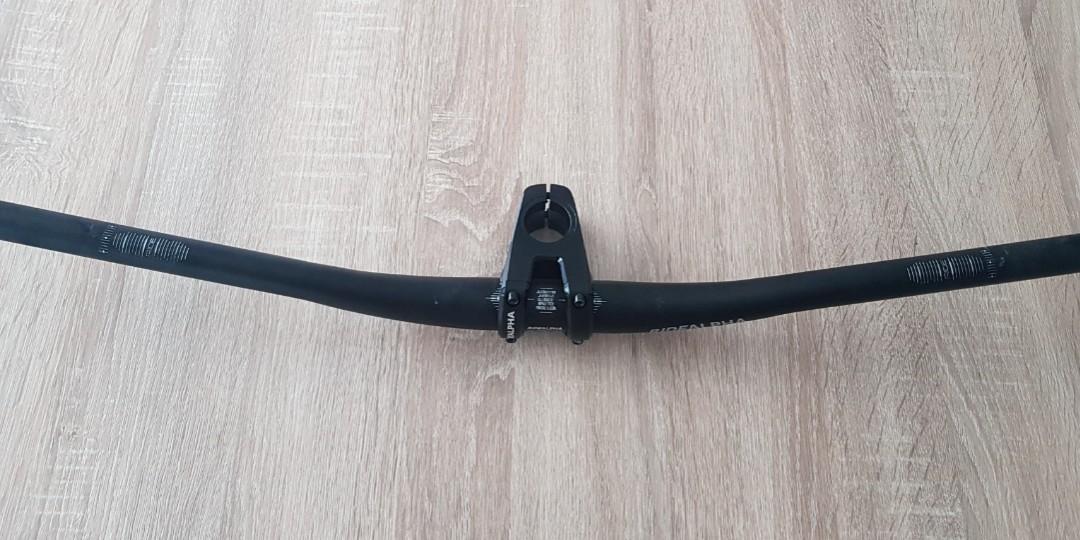 Ride Alpha Stem + Bar, Sports Equipment, Bicycles & Parts, Parts ...