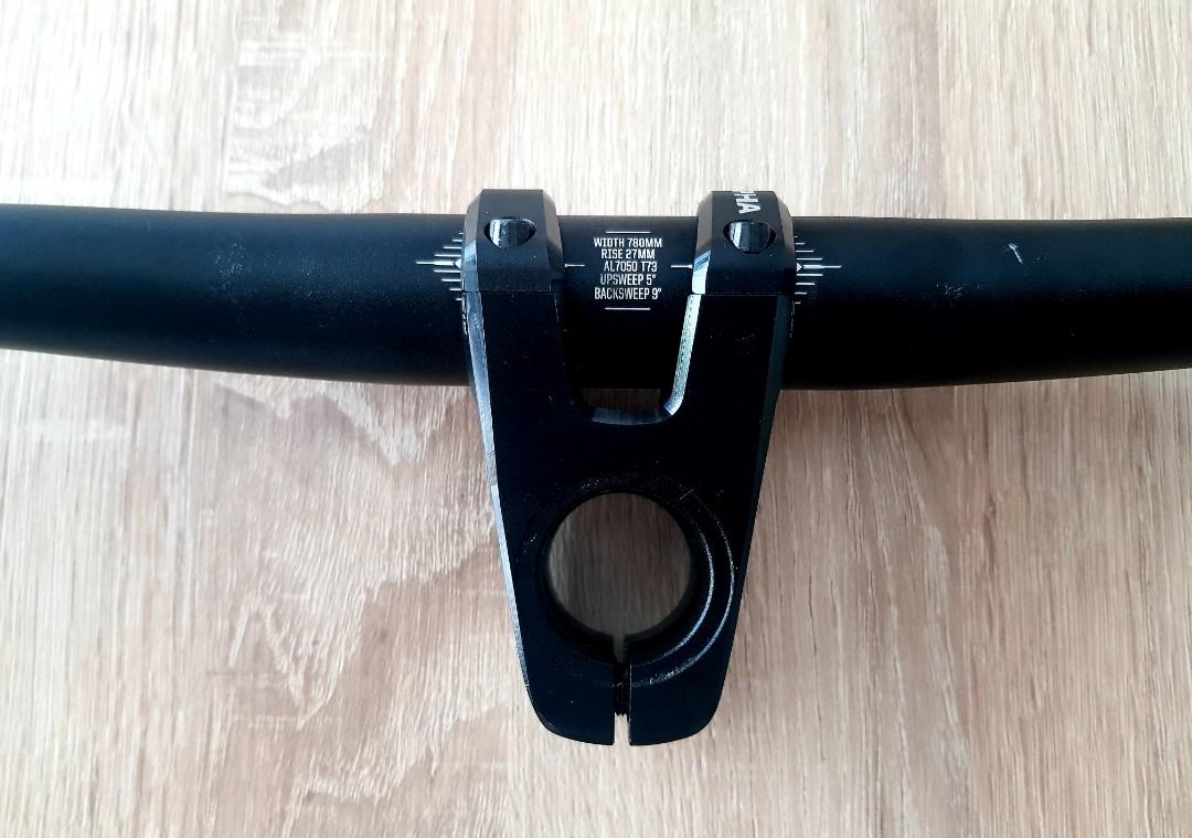 Ride Alpha Stem + Bar, Sports Equipment, Bicycles & Parts, Parts ...