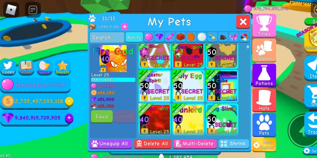 Roblox bubble gum simulator / bgs, Video Gaming, Gaming Accessories, In ...