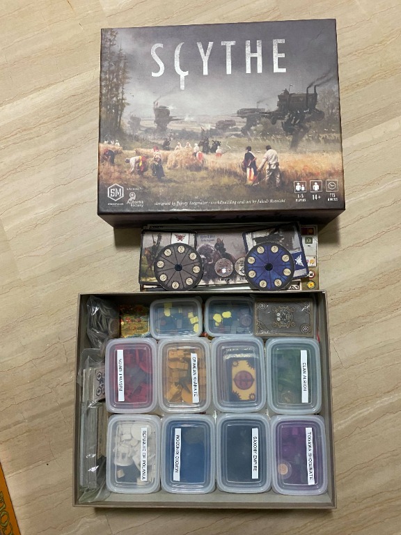 Scythe Board Game Neoprene Map / Modular Map, Hobbies & Toys, Toys ...