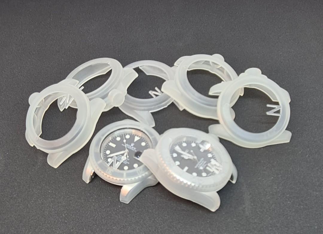Silicon Bezel Watch Protector set Rolex Submariner Date Hulk Starbucks ...