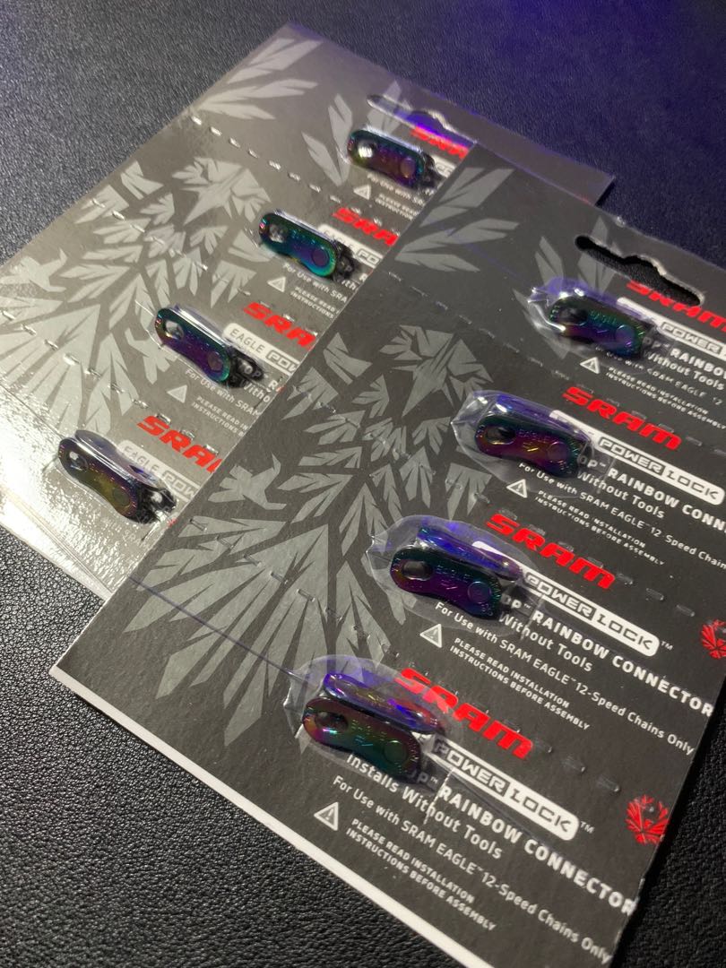 SRAM Eagle Powerlock Chain Link Connect Quick Release (Rainbow) 12 ...