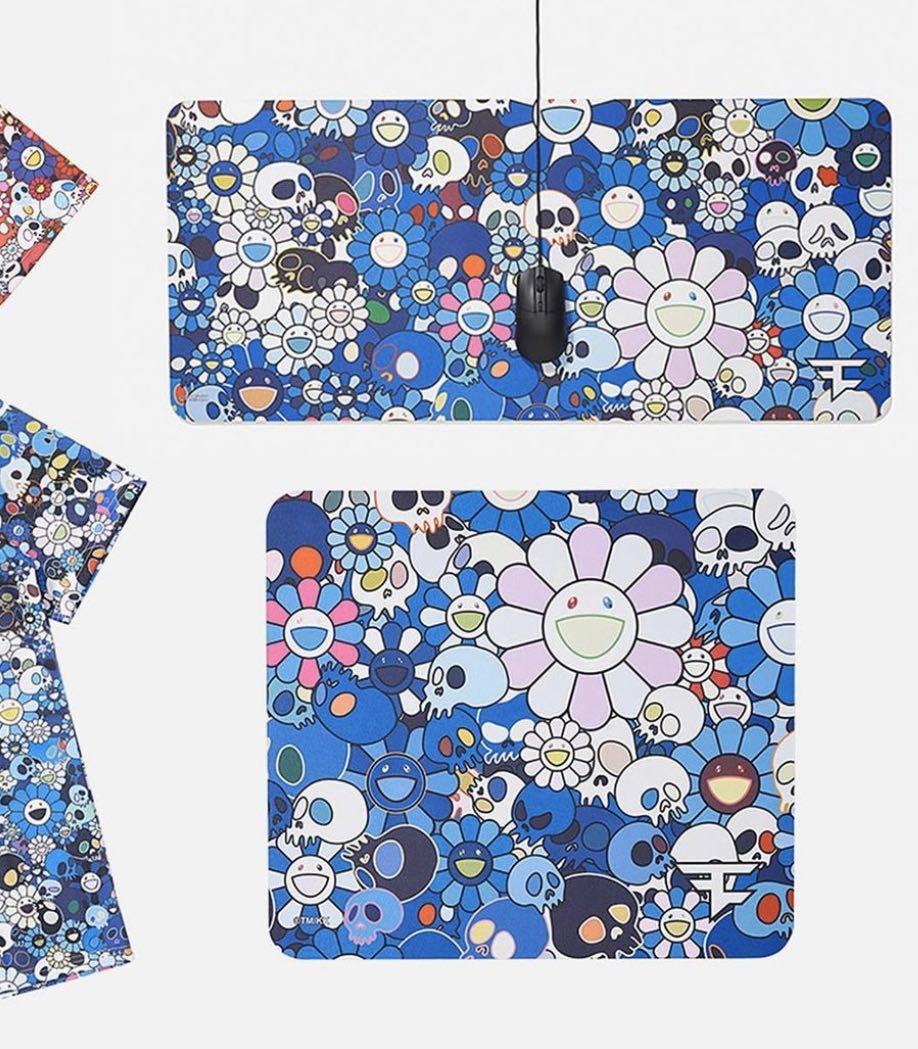 Takashi Murakami Huge Flower Gaming Mouse Pad , Men's Fashion, Tops ...
