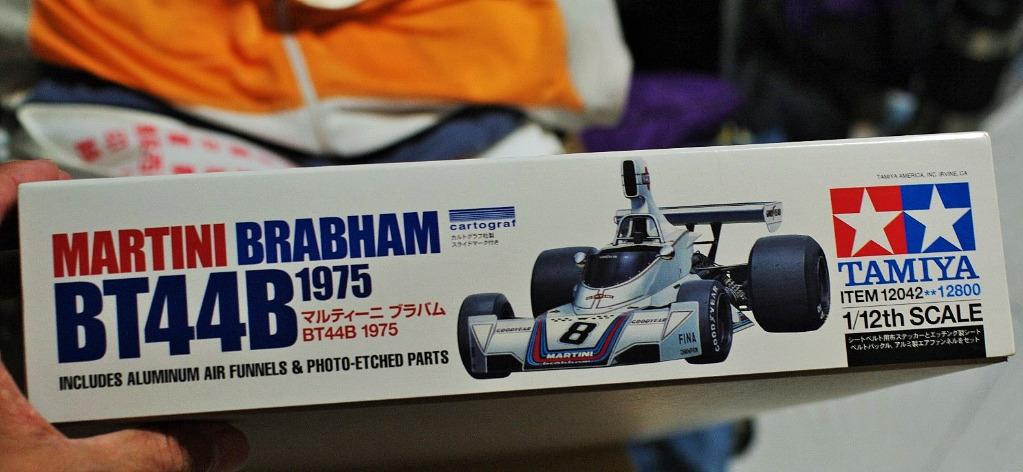 全新-Tamiya-田宮-12042-1/12-Martini Brabham BT44B 1975 -w/PE Parts ...