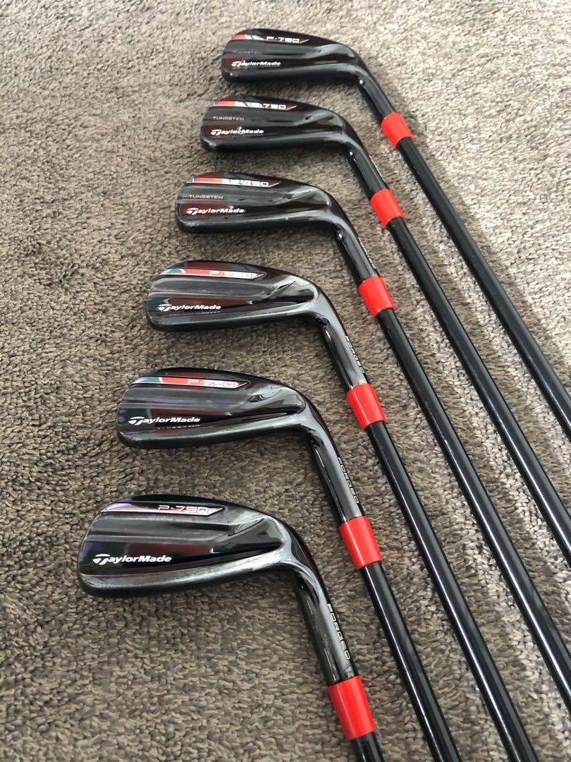 Taylormade P790 Black Edition Golf Irons (5-P), Sports Equipment ...