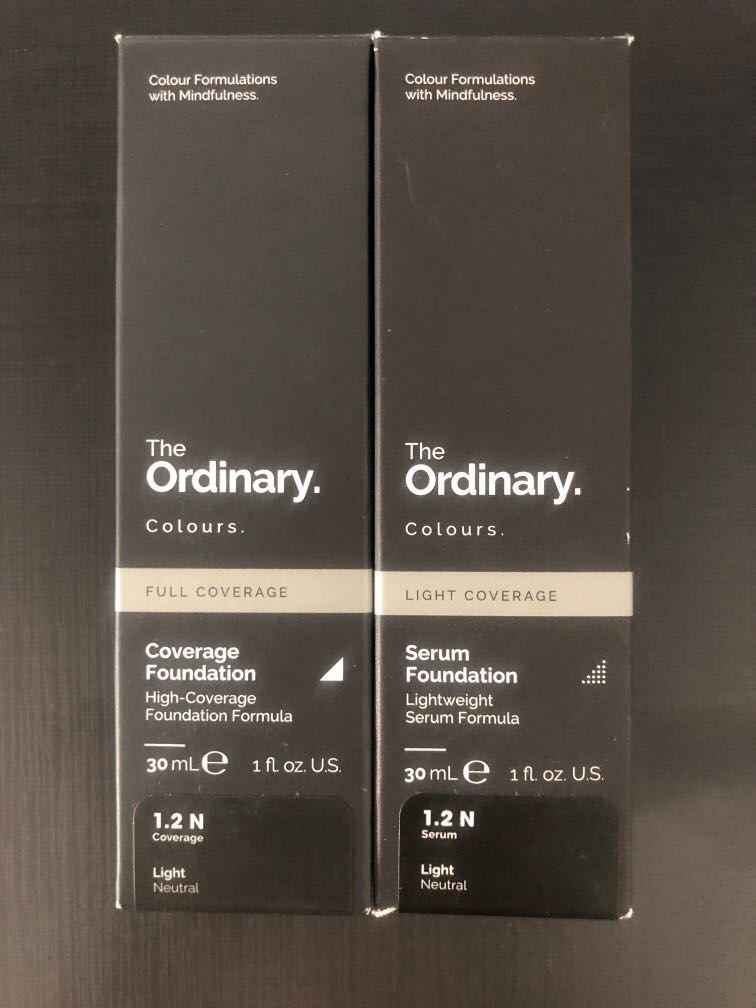 The Ordinary Colours Foundation (1.2N), Beauty & Personal Care, Face ...