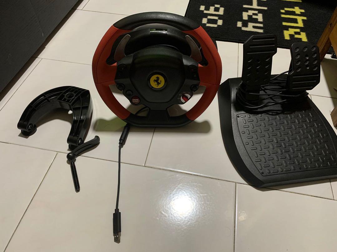 Thrustmaster Ferrari 458 Spider Racing wheel for Xbox, Video Gaming ...