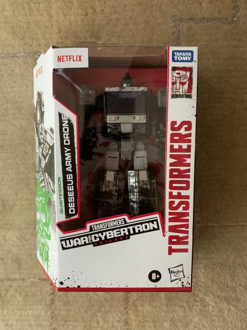 Transformers WFC Trilogy Netflix - Deseeus Army Drone, Hobbies & Toys ...