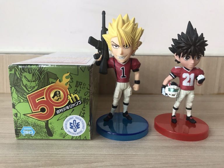 （割愛）WCF JUMP 50th 週年 衝鋒21 小早川瀨那 蛭魔妖一, 興趣及遊戲, 玩具 & 遊戲類 - Carousell