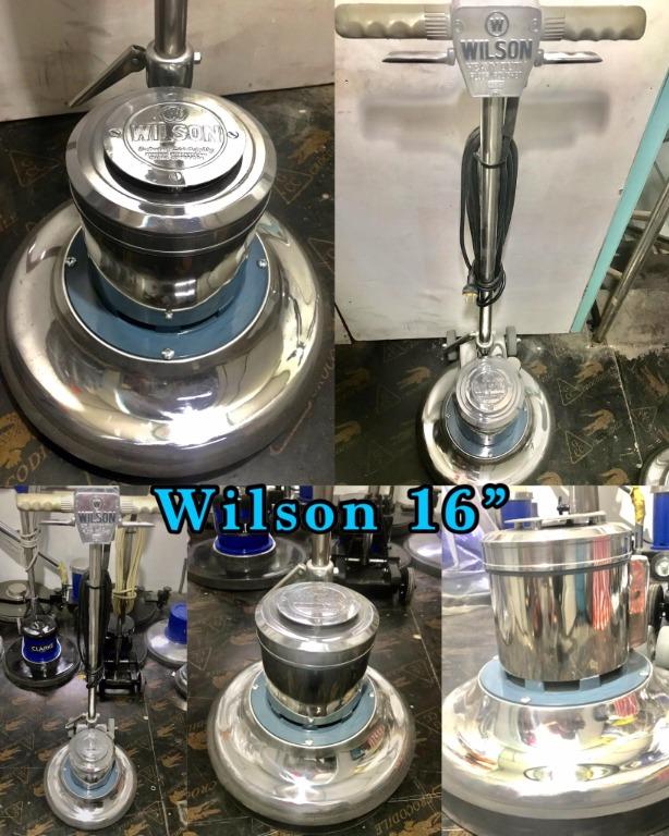 WILSON FLOOR POLISHER, Furniture & Home Living, Cleaning & Homecare ...