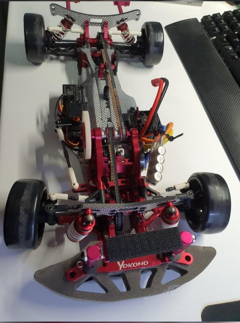 RC car YOKOMO DIB Ver 2. (With installed upgrades) RTR With Sanwa Mt4 ...