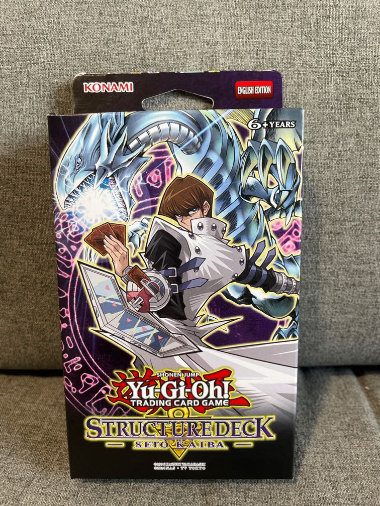 Yu-Gi-Oh Seto Kaiba 2016 Structure Deck (English), Hobbies & Toys, Toys ...