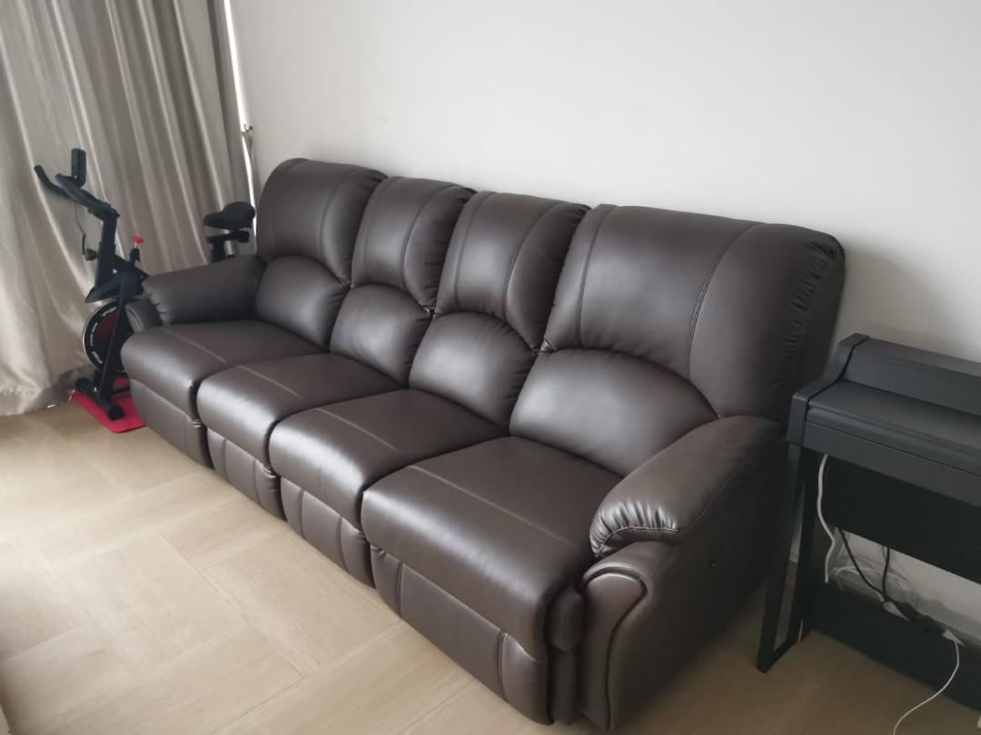 4 Seat Power Reclining Sofa | Baci Living Room
