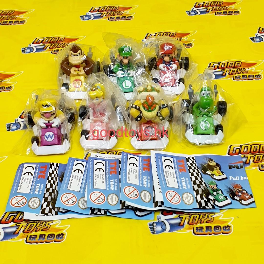 全新 TYE TOMY YUJIN EUROPE 超級瑪利奧 孖寶兄弟 賽車 MARIOKART DS 扭蛋 全7種, 興趣及遊戲, 玩具 ...