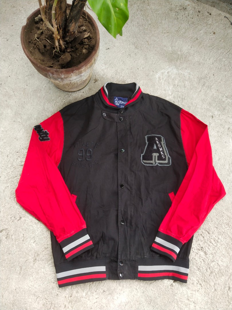 Akademiks Varsity Jacket, Men's Fashion, Coats, Jackets and Outerwear ...