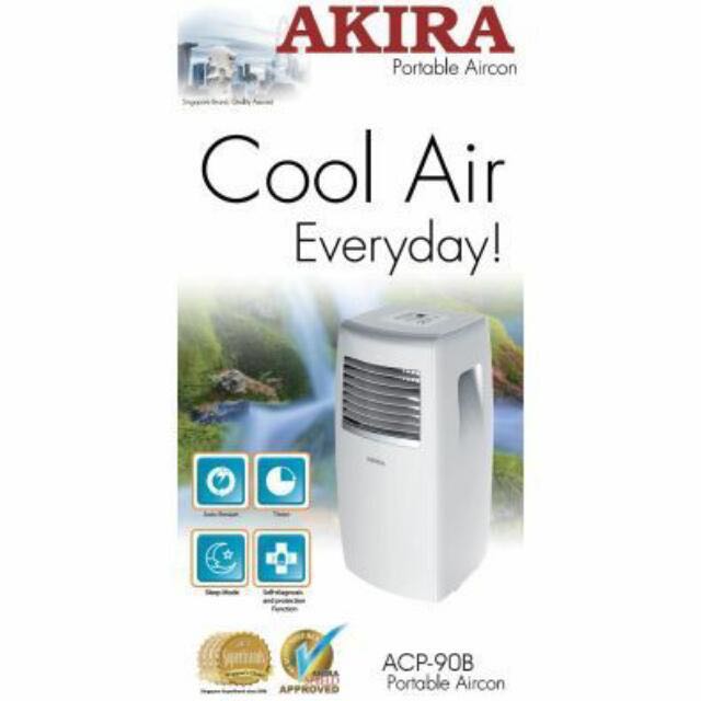 Akira acp-90b portable aircon, TV & Home Appliances, Air Conditioners ...