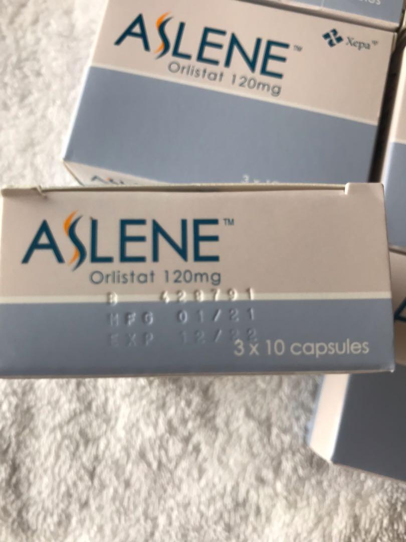 Aslene Orlistat 120g, Everything Else on Carousell