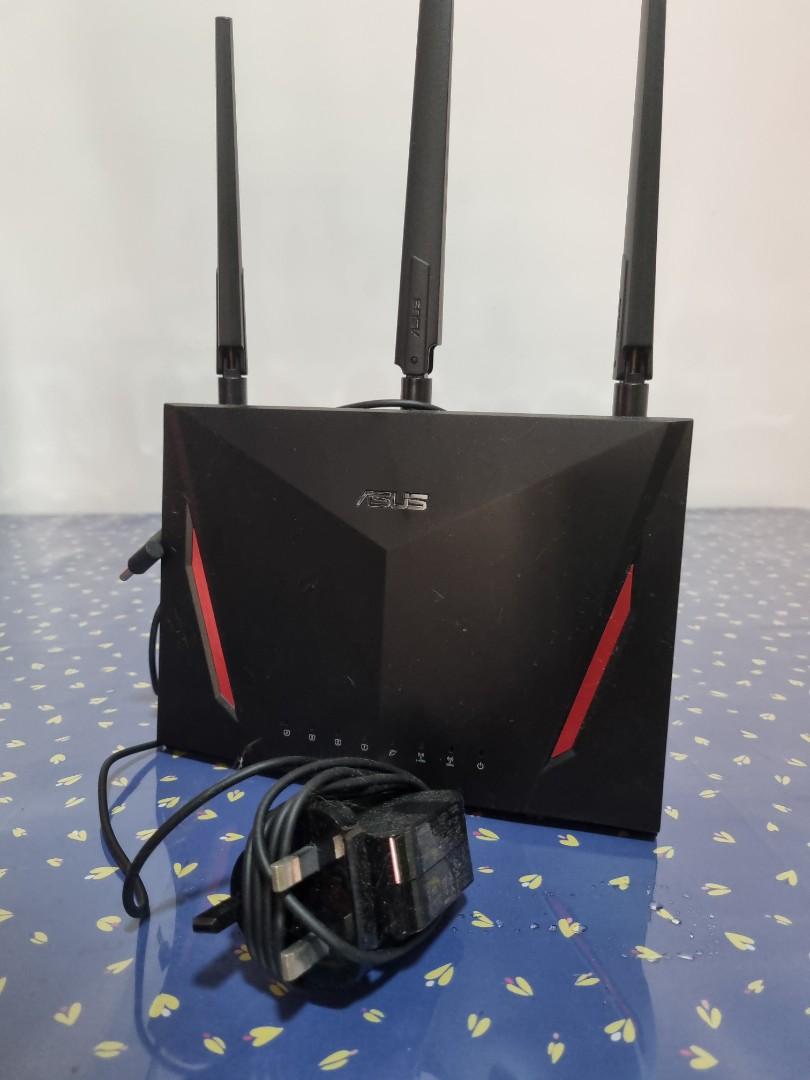 Asus 2900 Dual Band Gigabit Router, Computers & Tech, Parts ...