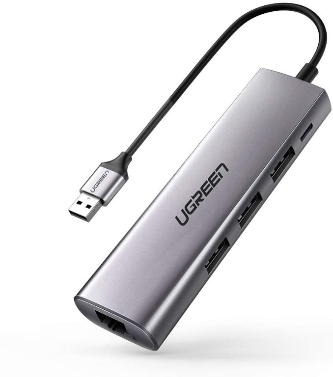 [BNIB] UGREEN (60812) USB 3.0 Ethernet Adapter Hub with RJ45 10/100 ...