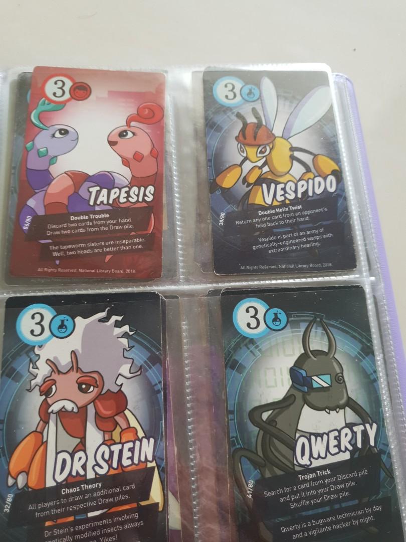 Book bug cards, Hobbies & Toys, Toys & Games on Carousell