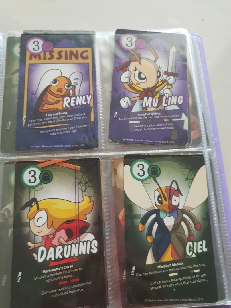 Book bug cards, Hobbies & Toys, Toys & Games on Carousell