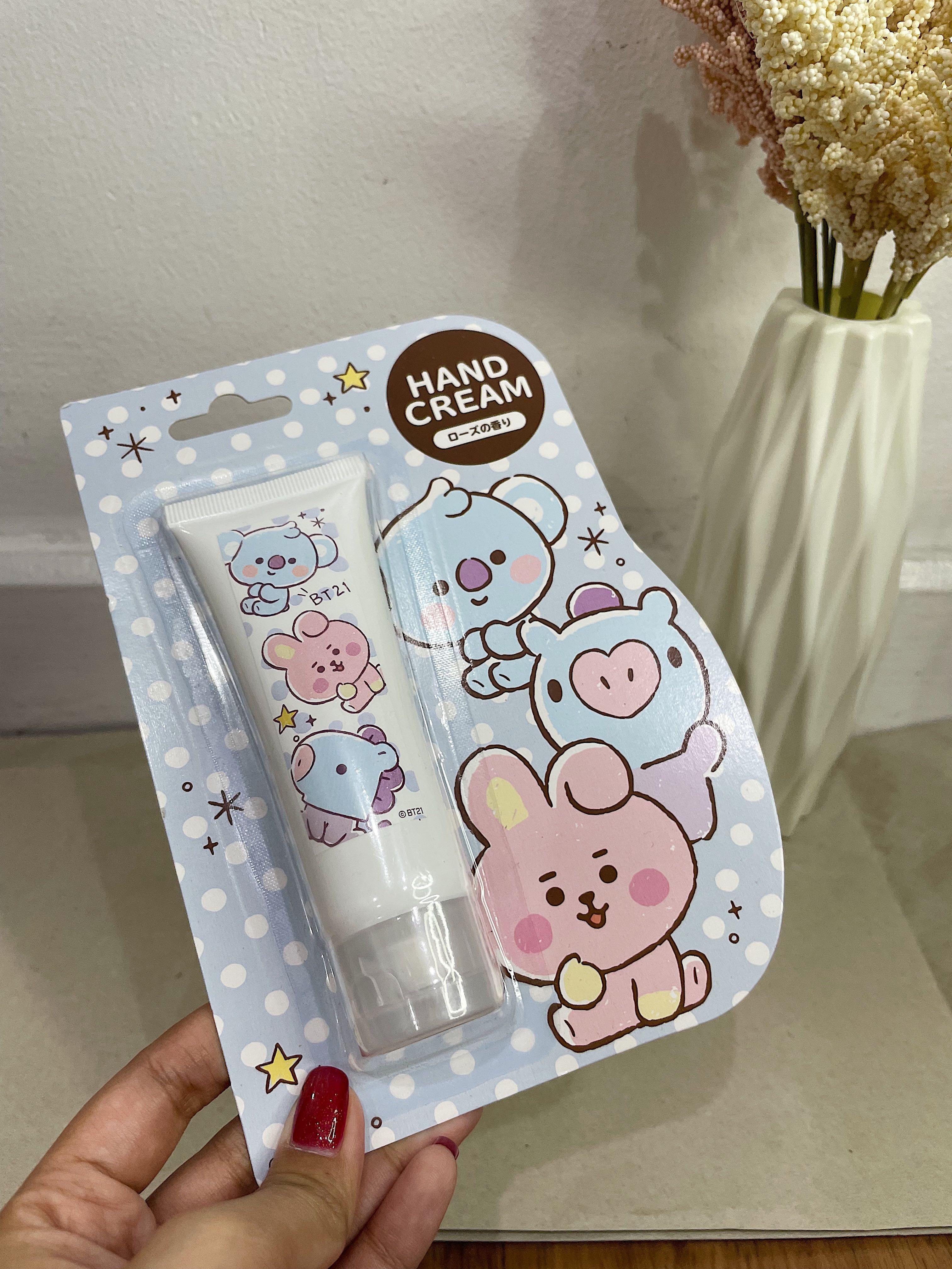 BT21 Japan Hand Cream and Lip Cream (Koya, Mang & Cooky) , Hobbies ...