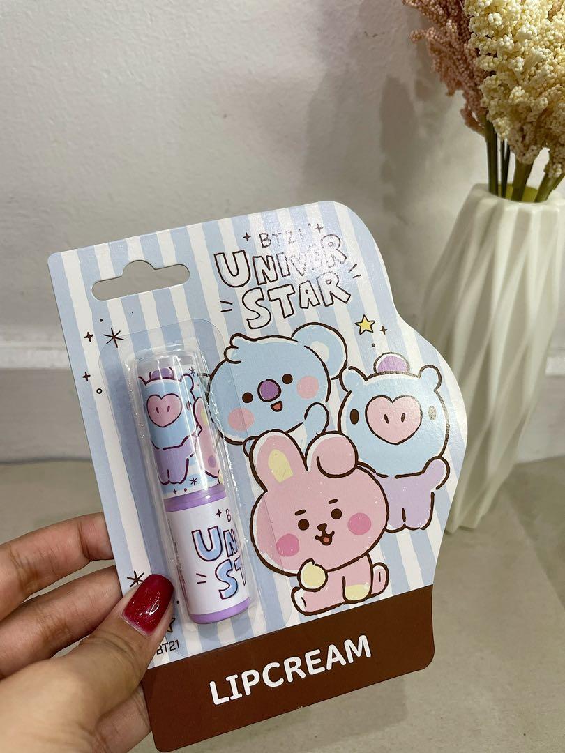 BT21 Japan Hand Cream and Lip Cream (Koya, Mang & Cooky) , Hobbies ...