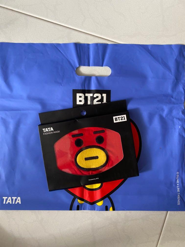 Official BT21 Tata Fashion Mask, Hobbies & Toys, Memorabilia ...