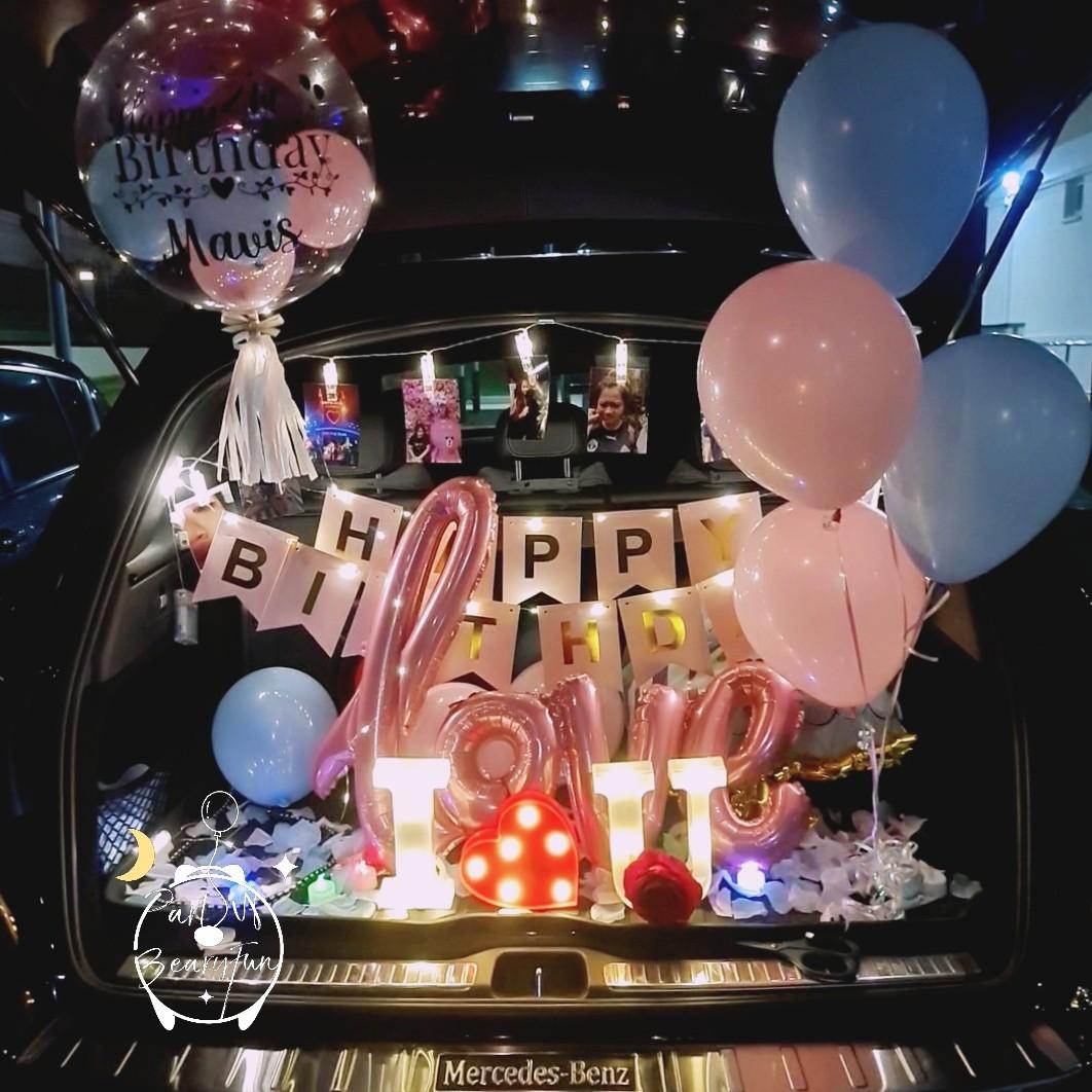 Car Boot Decoration for Birthday | Proposal | Anniversary, Hobbies ...