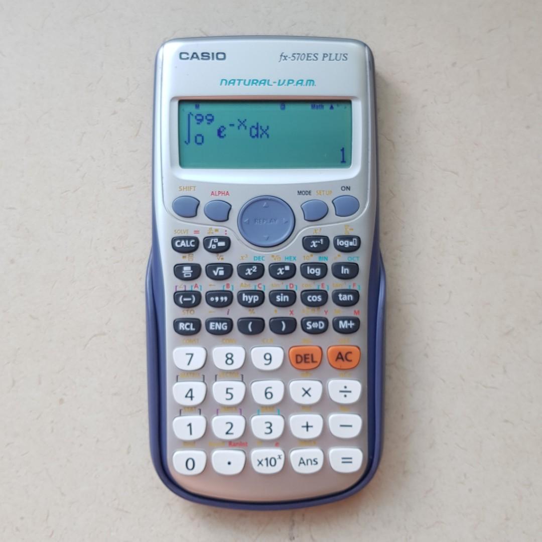 Casio fx-570ES PLUS Scientific Calculator FX570ES FX 570 ES Plus ...