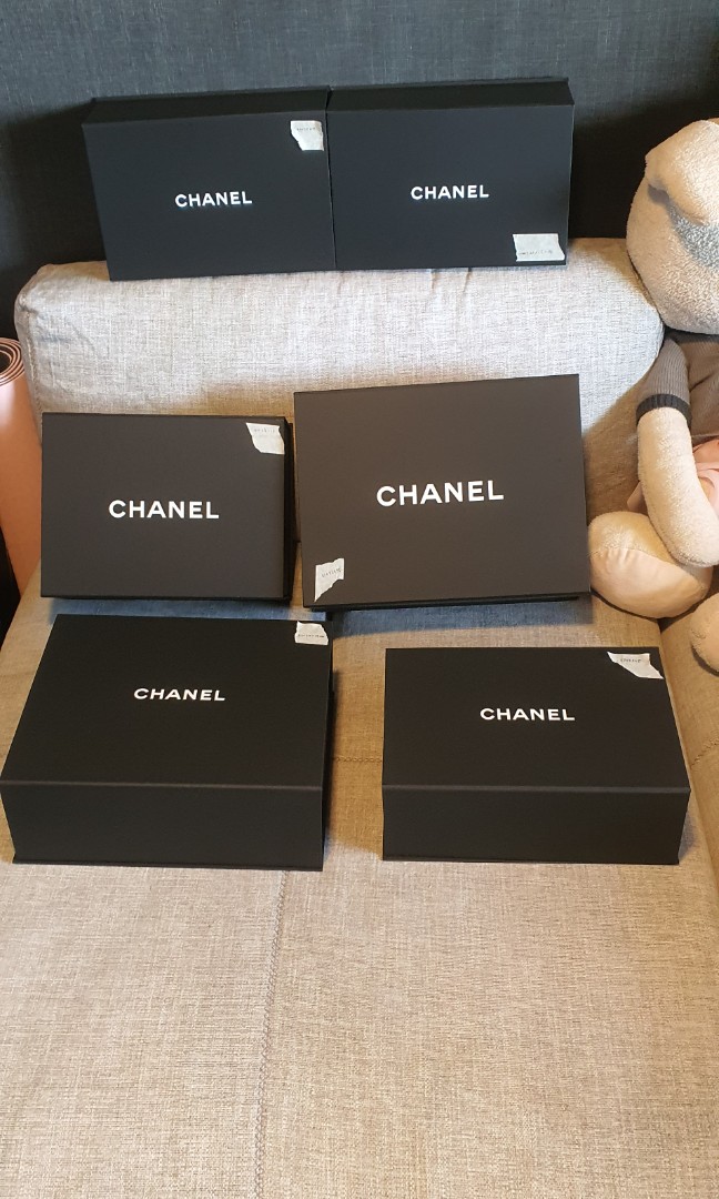 Chanel boxes, Everything Else on Carousell