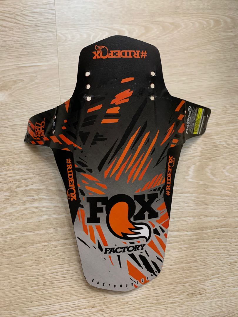 Custom Fox Mudguard, Sports Equipment, Bicycles & Parts, Parts ...