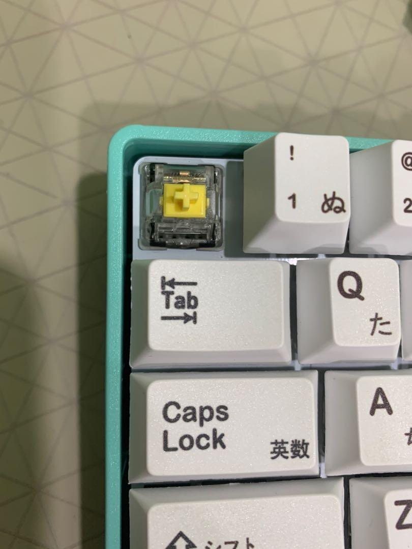 Custom Teal GH60 keyboard (without keycaps), Computers & Tech, Parts ...