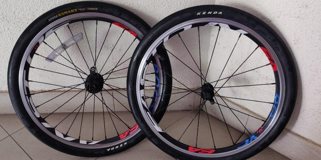 Dahon original 406 wheelset, Sports Equipment, Bicycles & Parts, Parts ...