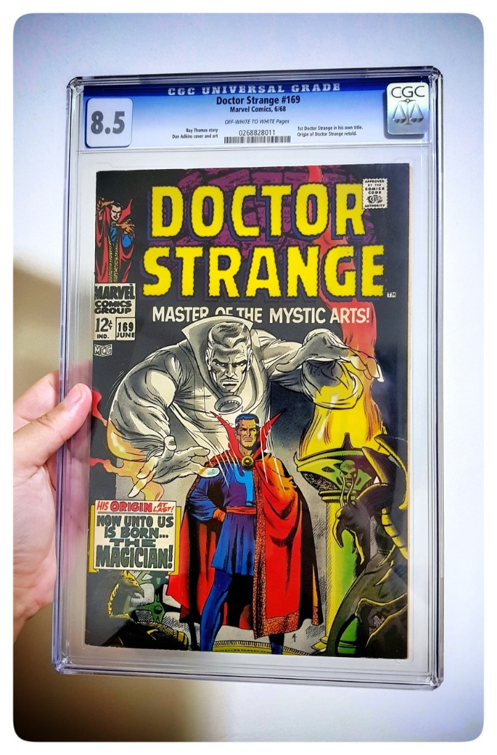 Doctor strange 169 cgc 8.5 comics first appearance of doctor strange in ...