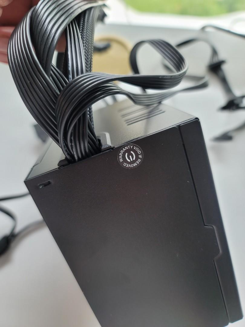 EVGA 500W 80 Plus White Label PSU (model 100-W1-0500 power supply ...