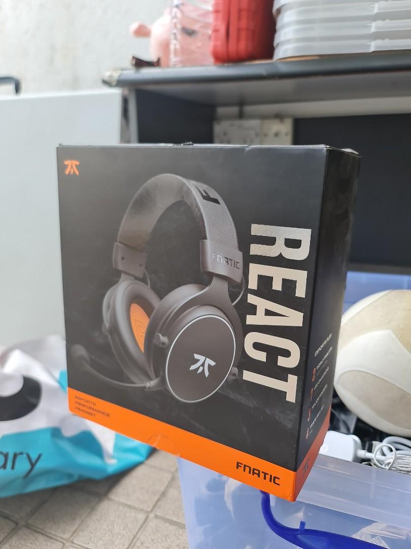 Fnatic react headphones, Audio, Headphones & Headsets on Carousell